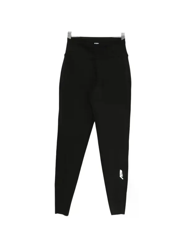 AUTRY Logo-print Leggings - Black