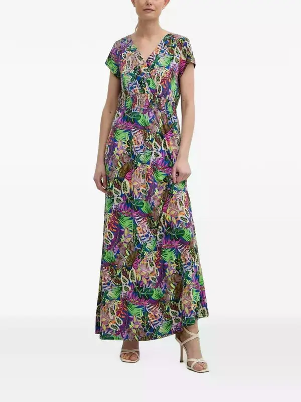 MORGAN Floral-print Maxi Dress - Multicolour