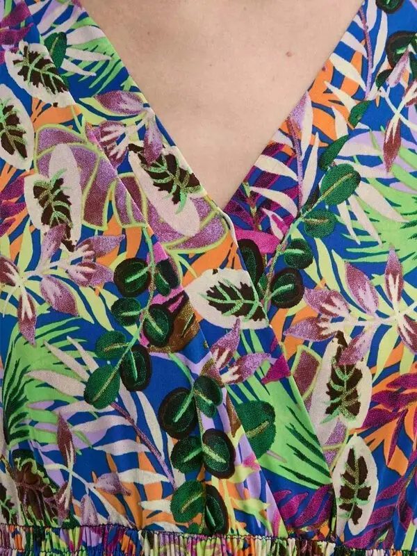 MORGAN Floral-print Maxi Dress - Multicolour