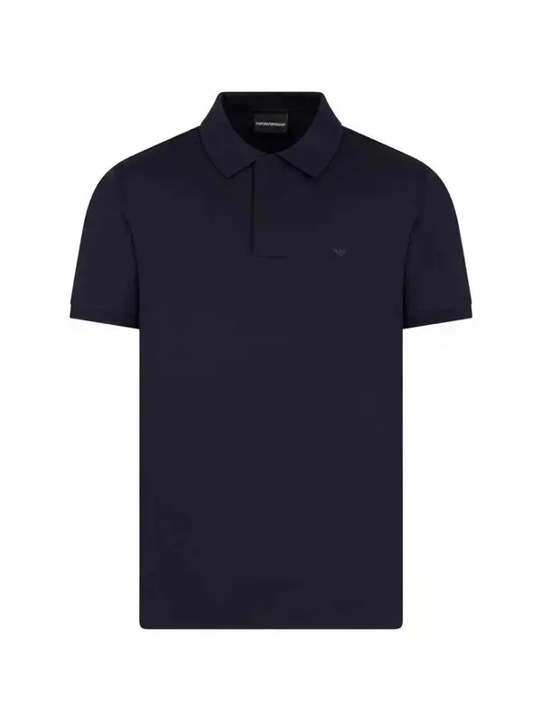 Emporio Armani Logo-embroidered Polo Shirt