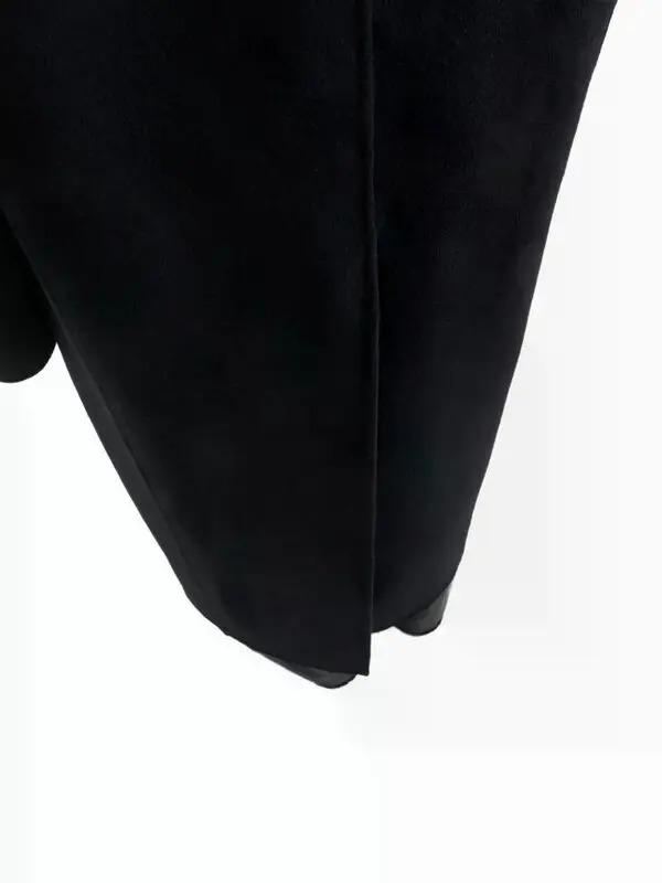 Séfr Tetsu Peak-lapel Single-breasted Coat