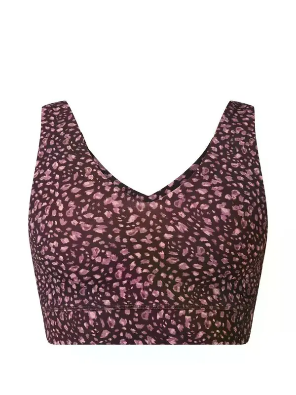 Sweaty Betty Soft-dot Print V-neck Sports Bra