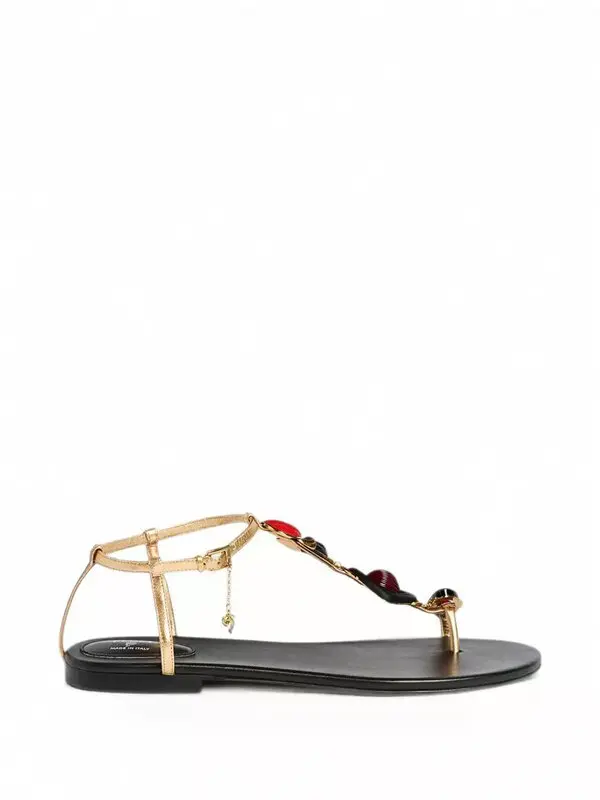 Emilio Pucci Bijoux Leather Sandals