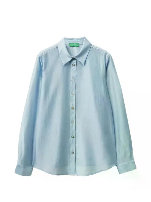 BENETTON Slub-texture Shirt