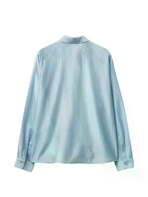 BENETTON Slub-texture Shirt