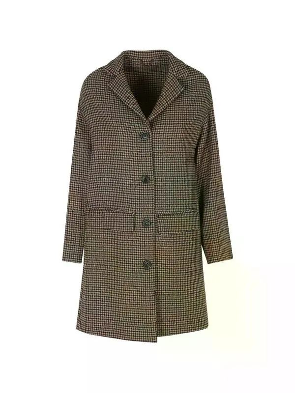 KILTIE Paul Houndstooth-pattern Coat