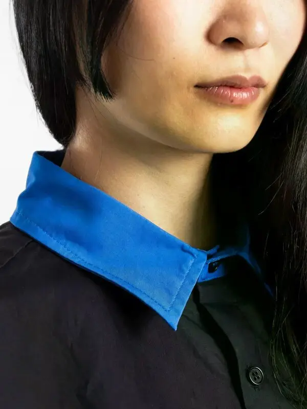 LII Contrast-collar Shirt