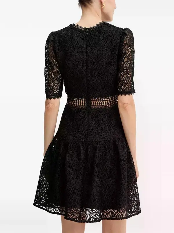 MORGAN V-neck Lace Mini Dress