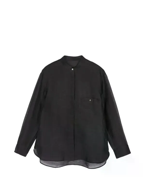 LESS Stand-collar Shirt