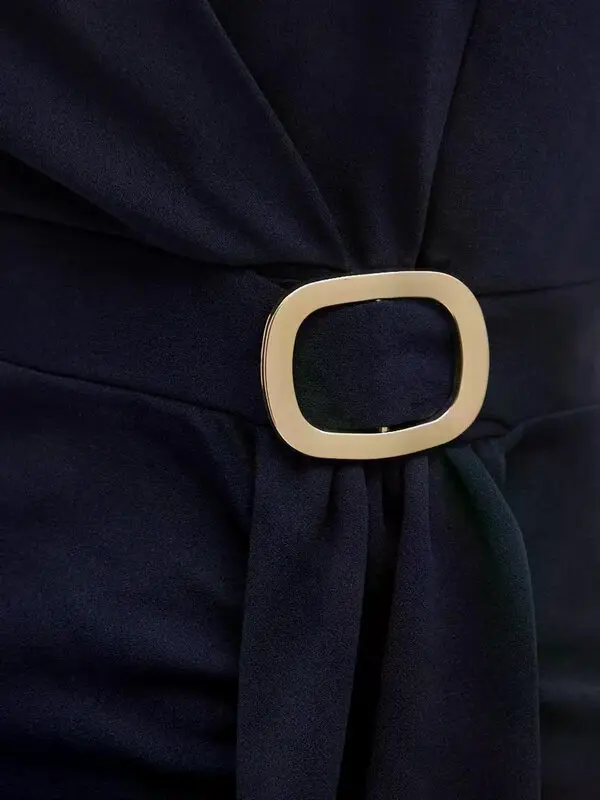 MORGAN Buckle-detail Mini Dress
