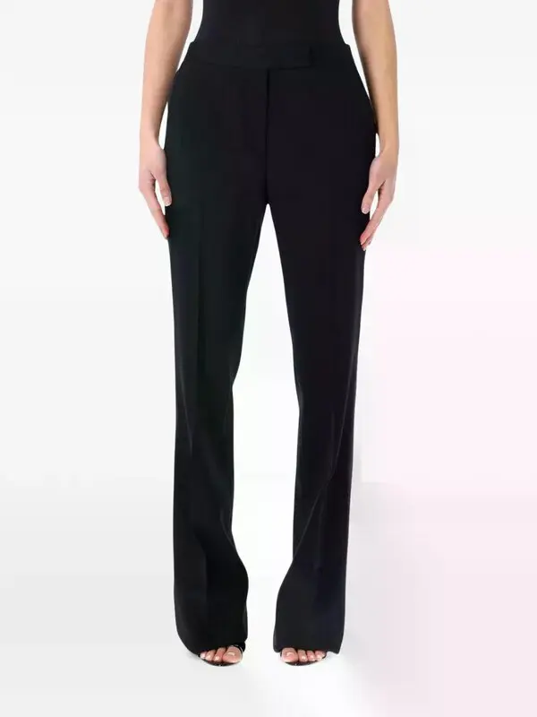 TOM FORD Satin-trim Tuxedo Trousers - Black