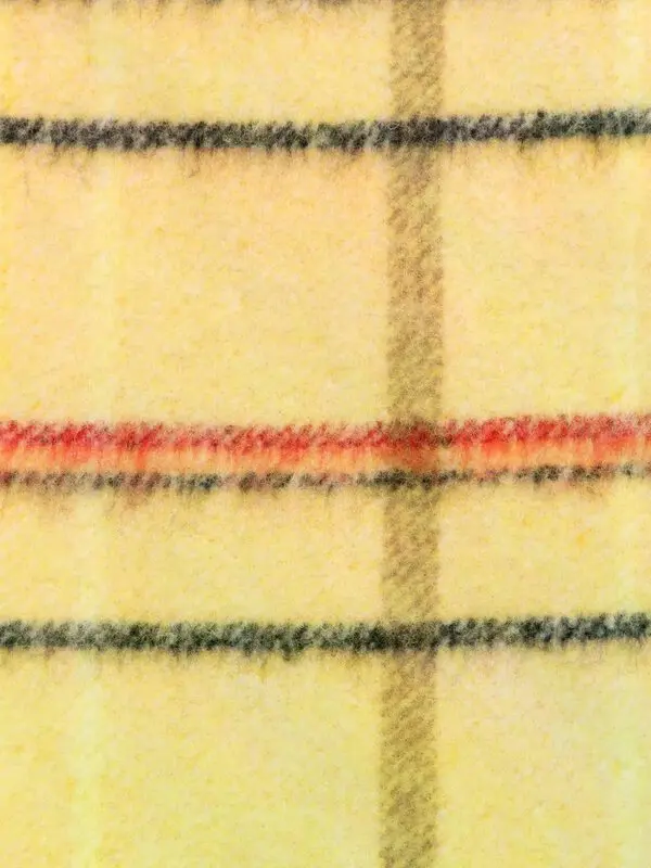 VIVIENNE WESTWOOD Check-pattern Fringed Scarf