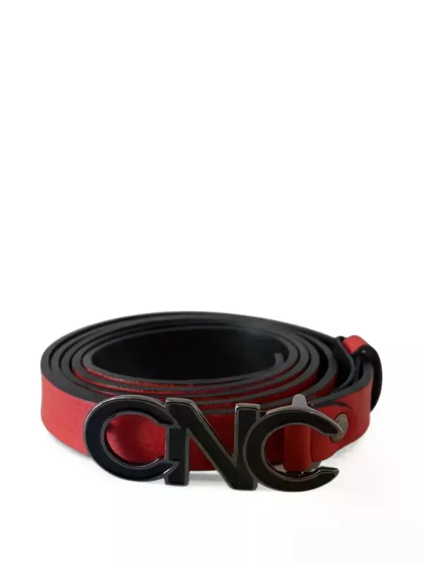 Costume National Reversible Cnc-logo Leather Belt