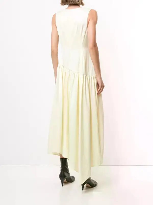 3.1 Phillip Lim Asymmetric-hem V-neck Dress
