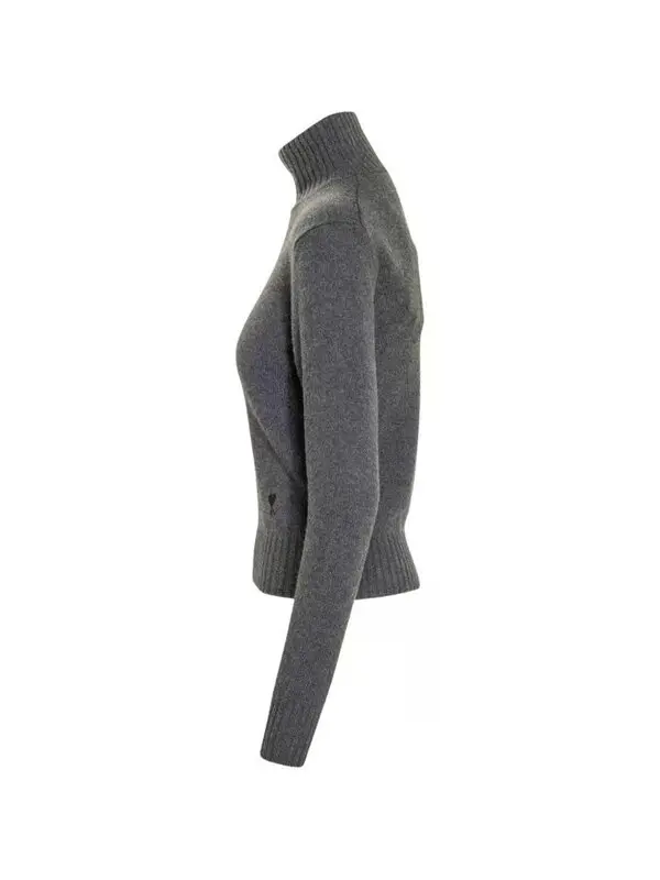 AMI Paris De Cœur Turtleneck Sweater
