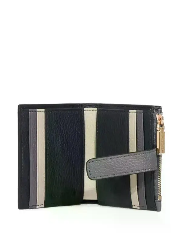 COCCINELLE Pebbled Tricolour Wallet