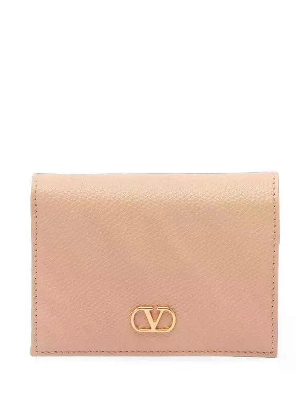 Valentino Garavani Vlogo Signature Flap Wallet - Neutrals