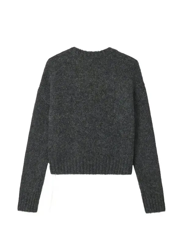Izzue Graphic-print Knitted Cardigan