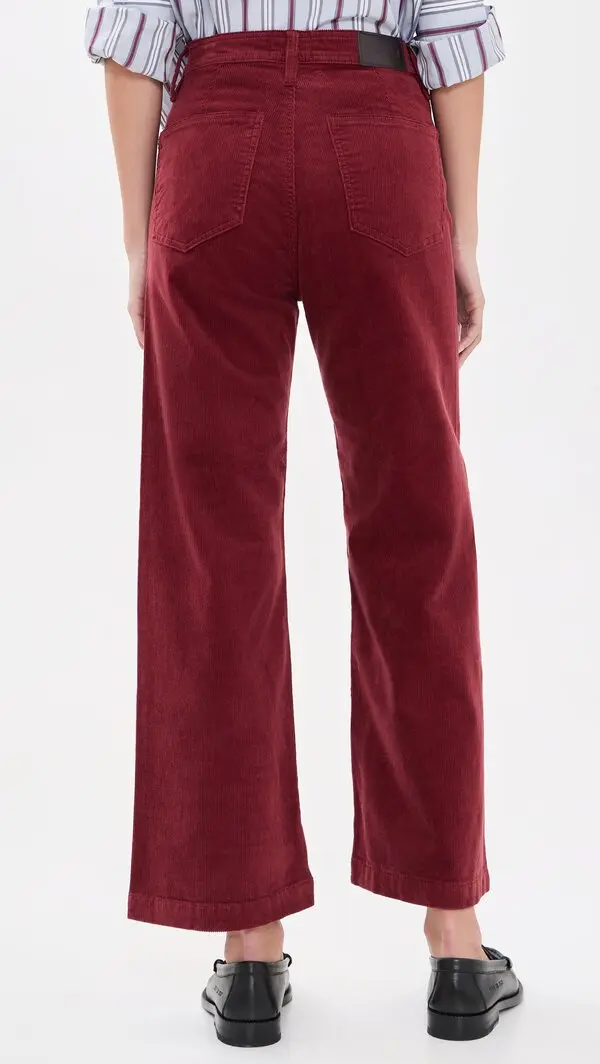 PISTOLA Penny Crop High Rise Corduroy Pants