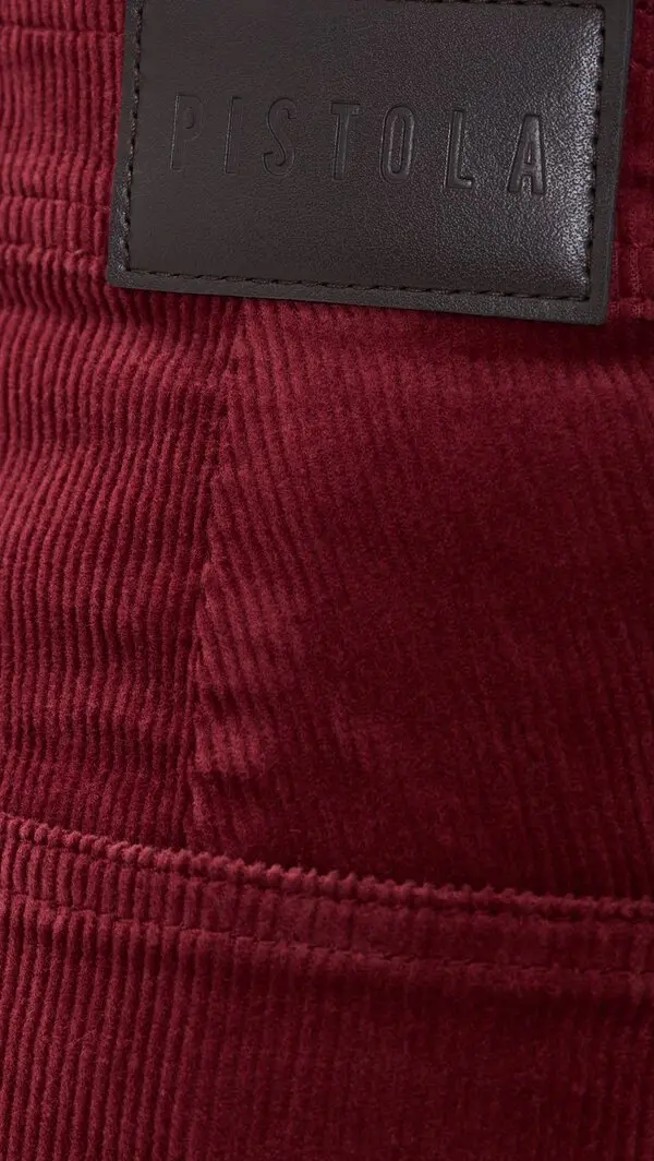 PISTOLA Penny Crop High Rise Corduroy Pants