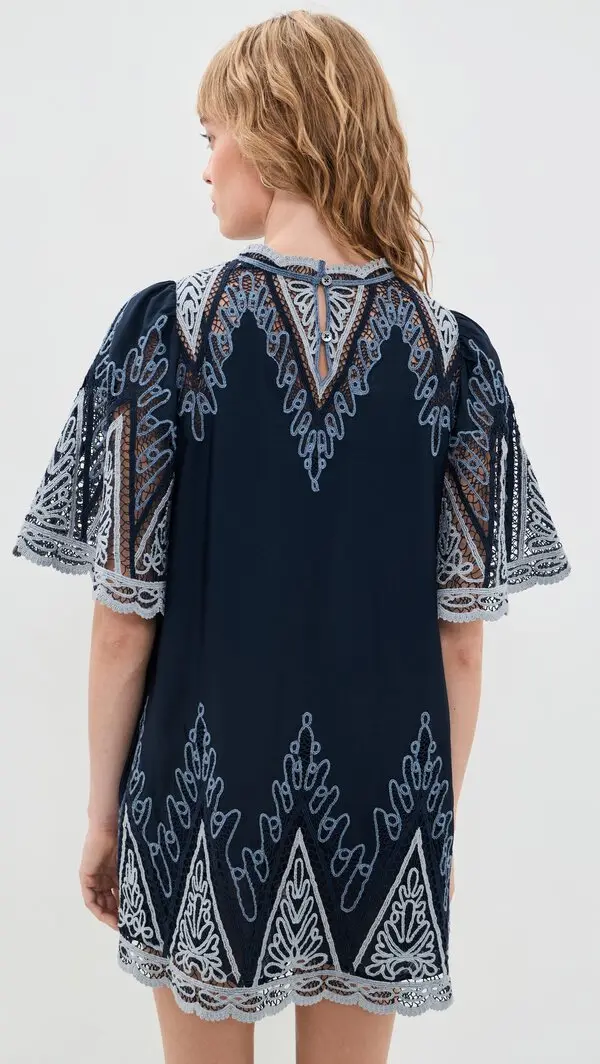 Sea Vali Embellished Mini Dress