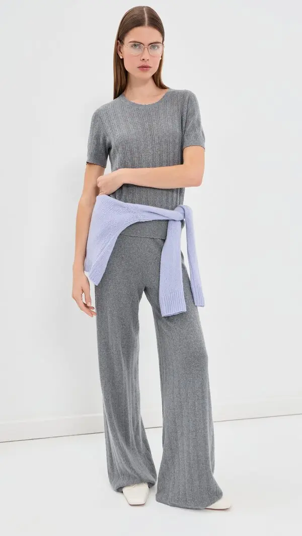 LISA YANG Shannen Cotton Cashmere Lounge Pants