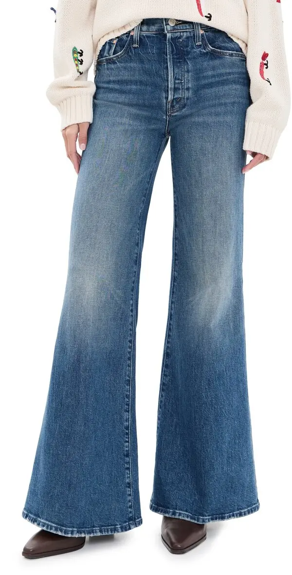 MOTHER The Tomcat Roller Sneak Jeans