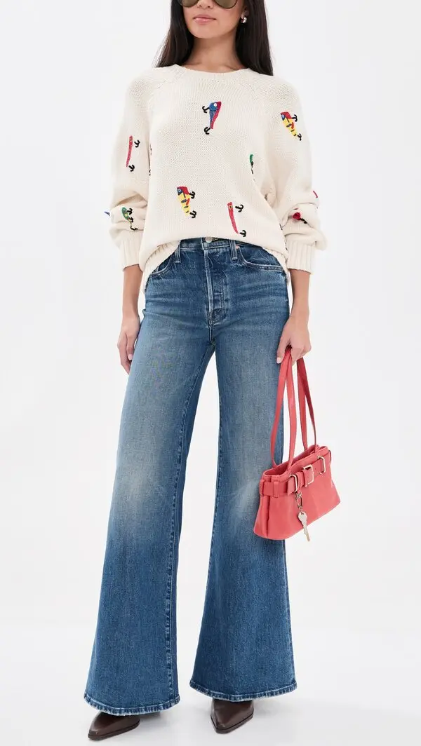 MOTHER The Tomcat Roller Sneak Jeans
