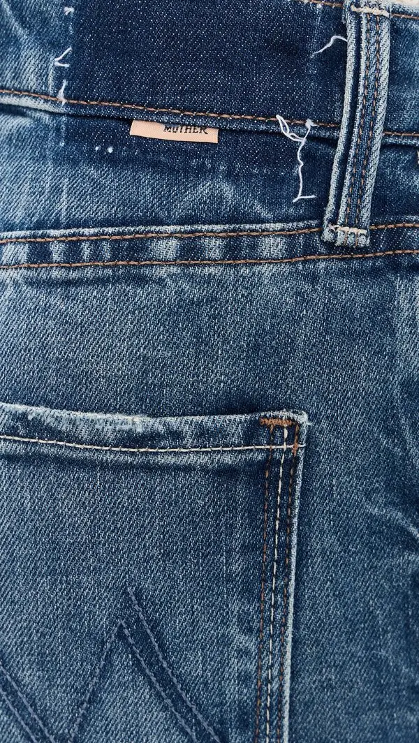 MOTHER The Tomcat Roller Sneak Jeans