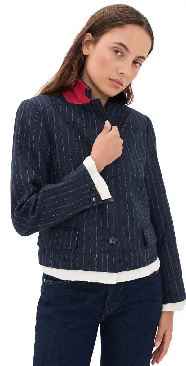 Rag & Bone Lawrence Crop Blazer