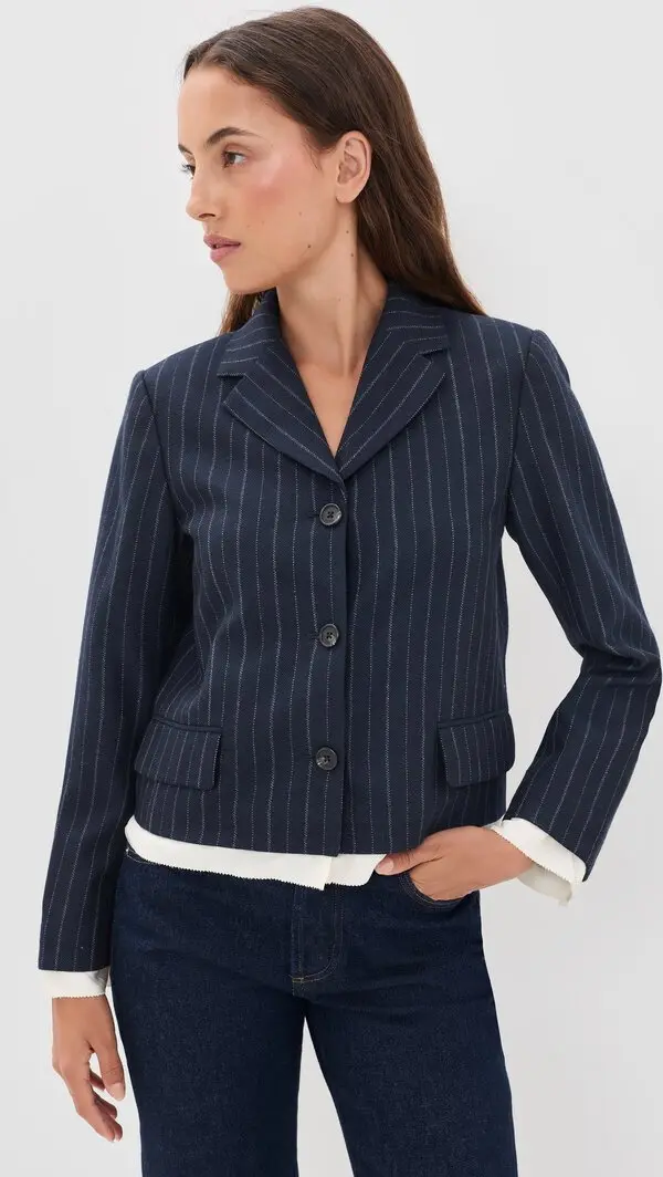 Rag & Bone Lawrence Crop Blazer