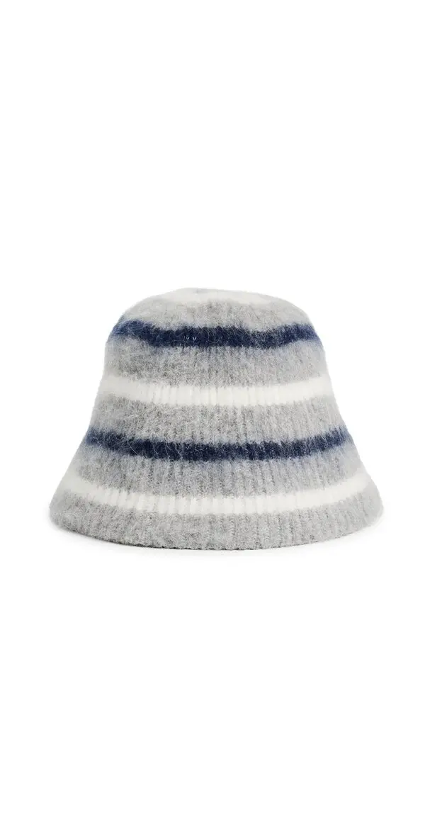 FAVORITE DAUGHTER The Structured Knit Bucket - Heather Grey