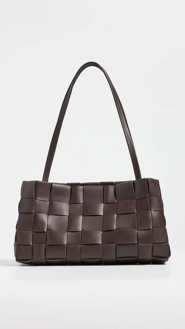 ST. AGNI Slim Woven Tote