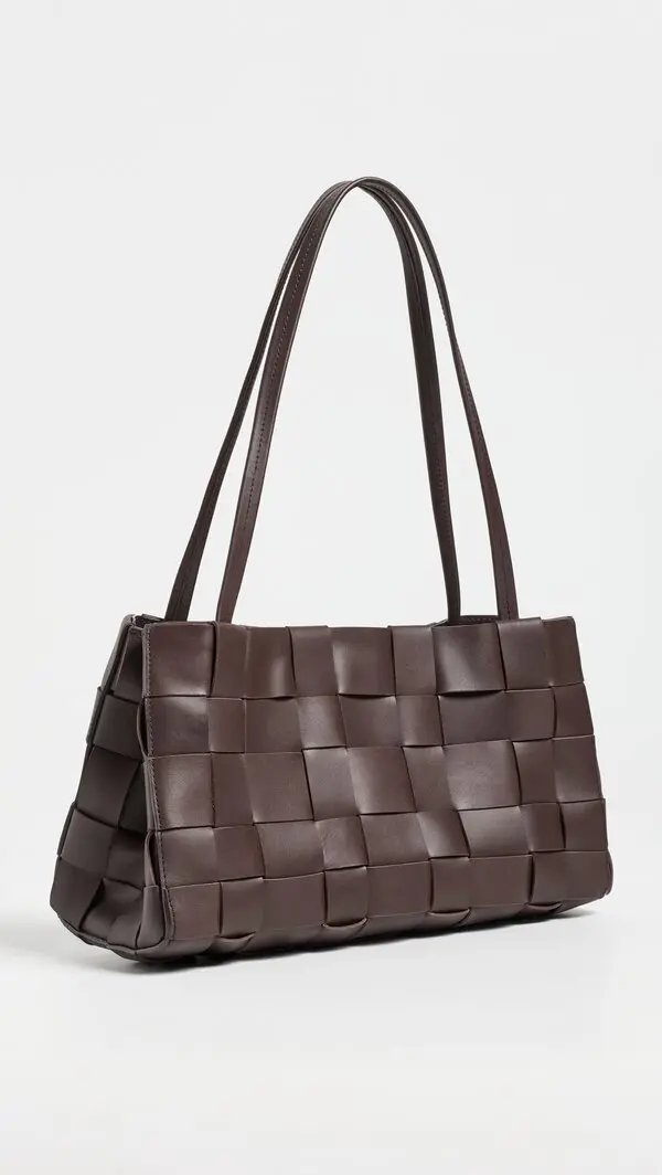 ST. AGNI Slim Woven Tote