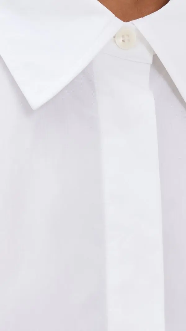Tibi New Shirting Gabe Oversized Shirt