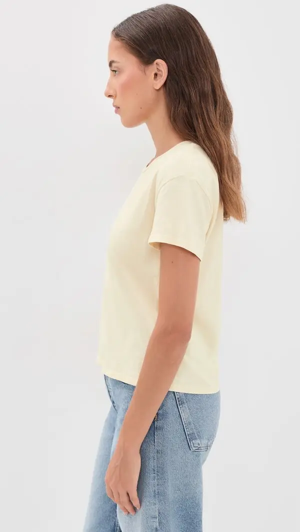 PERFECTWHITETEE Harley Cotton Boxy Crew Tee