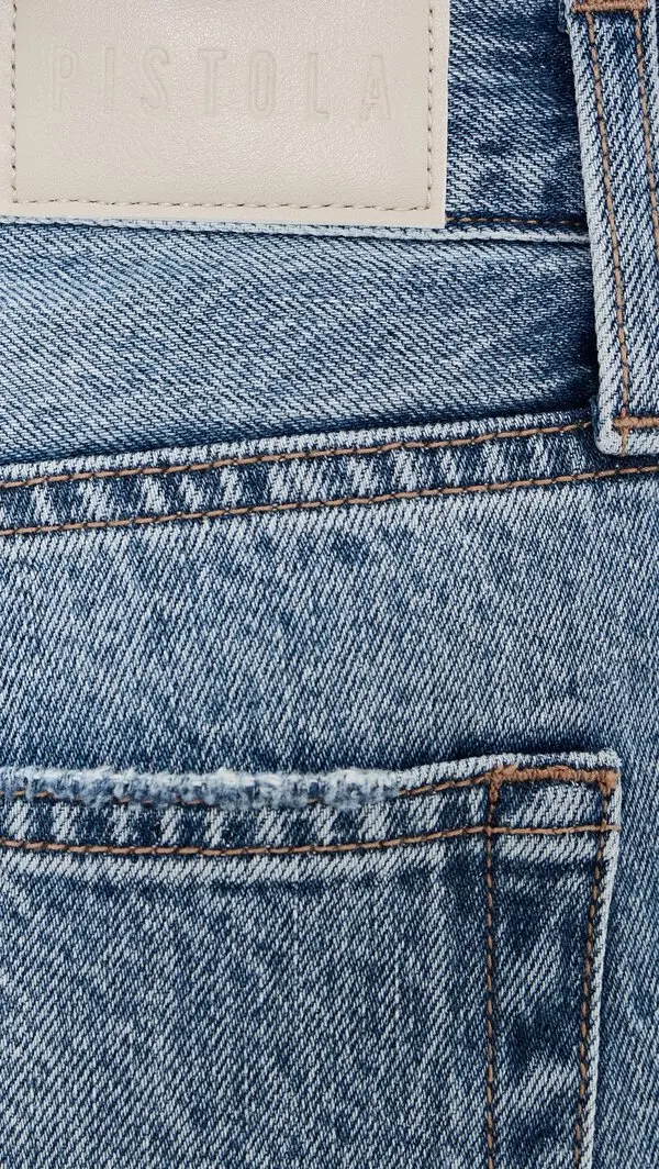 PISTOLA Issa Ankle Relaxed Ankle Straight Jeans