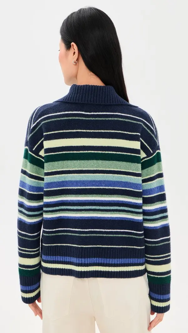 Free People Trading Up Stripe Sweater
