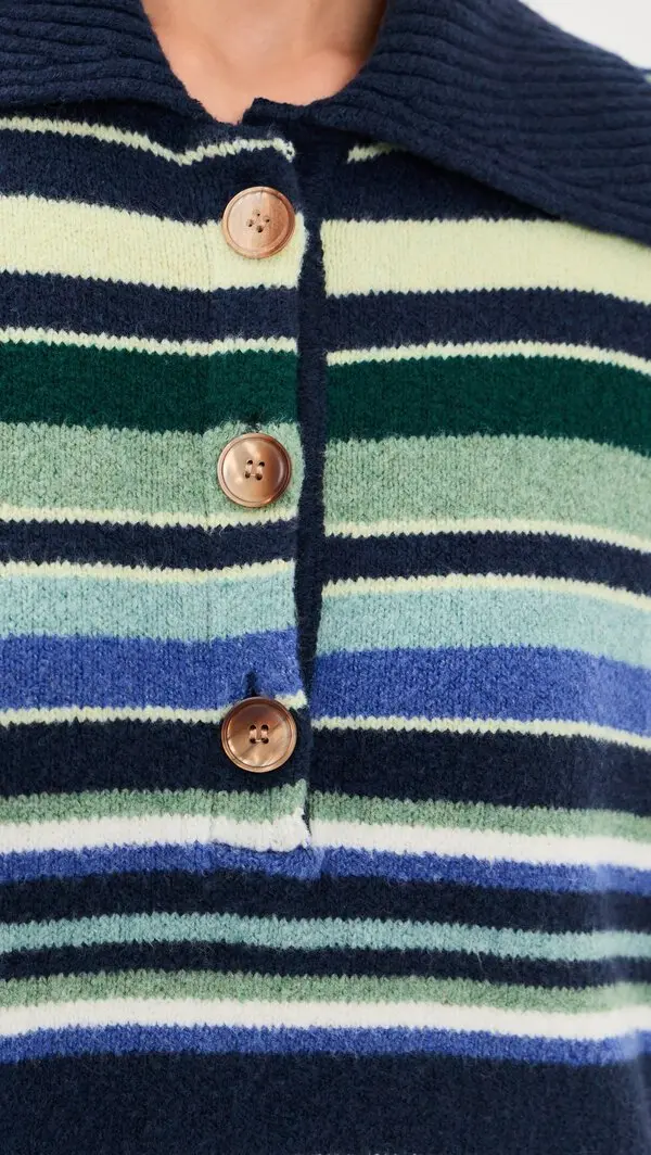 Free People Trading Up Stripe Sweater