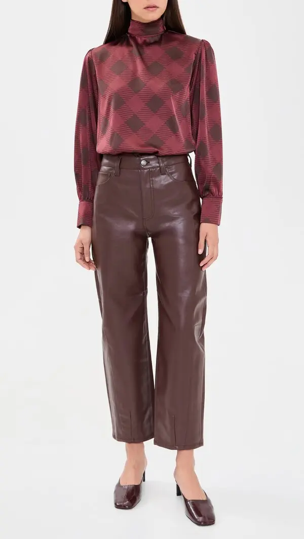 PISTOLA Eli High Rise Arched Leg Pants