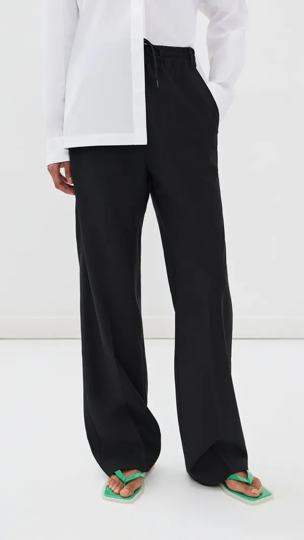 Tibi Tropical Wool Charles Trousers