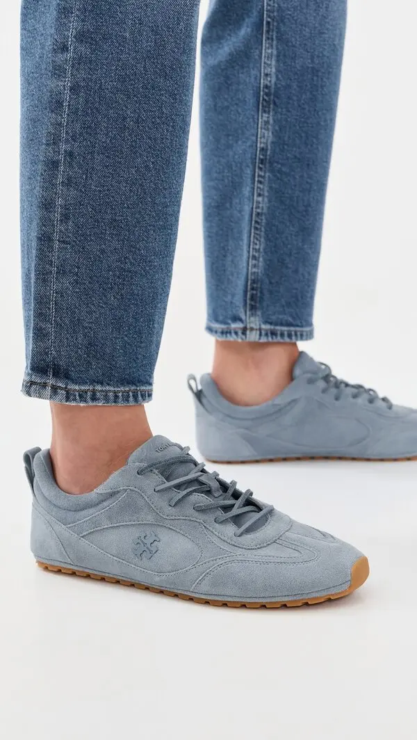 Tory Burch Suede Field Sneakers