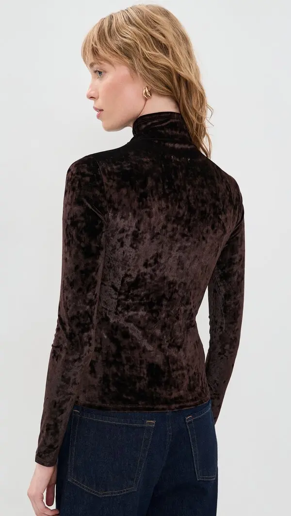 Joe's Jeans The Velvet Tony Long Sleeve Top