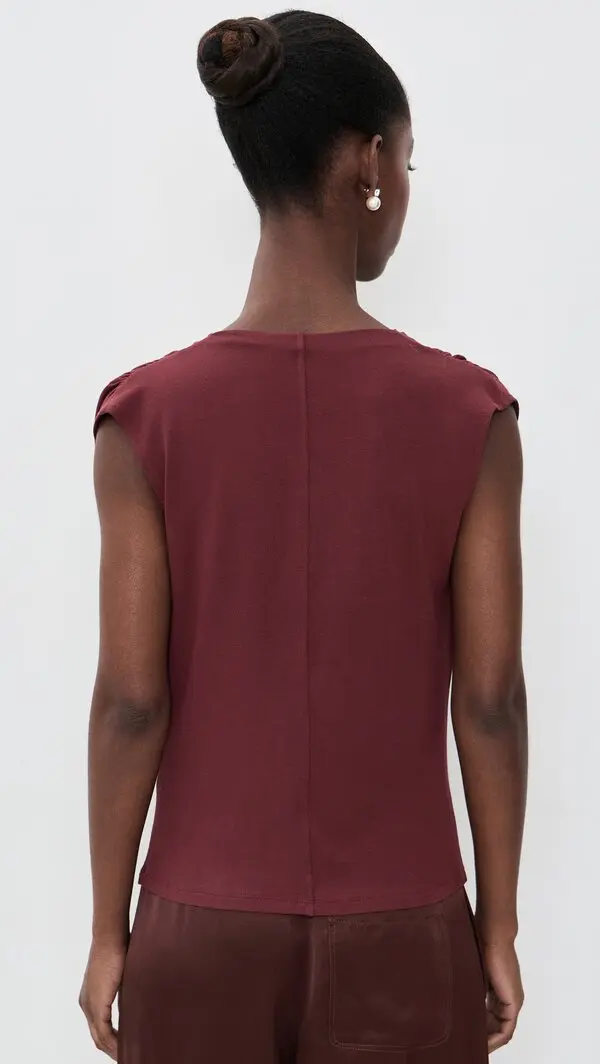 Vince Draped Cowl Neck Top