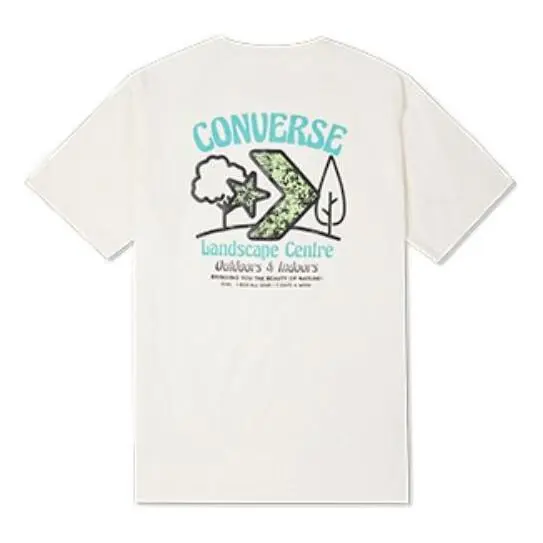 CONVERSE Landscape Center Tee Asia Sizing