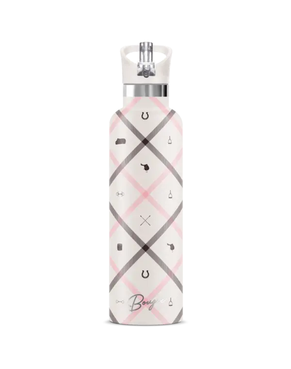 MY BOUGIE BOTTLE Neutrals Rider's Check