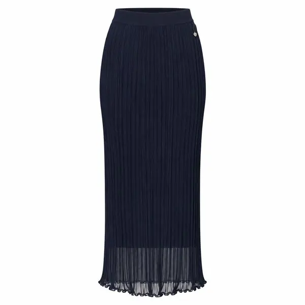 SMART AND JOY Long Ribbed Knit Skirt