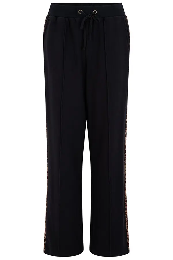 SUGARHILL BRIGHTON Enya Joggers Leopard - Black