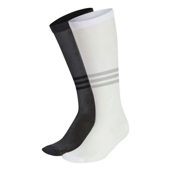 Adidas High Stocking 2 Pairs 'black White - Black/white