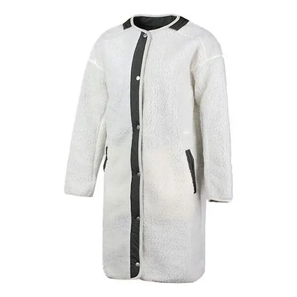 Adidas Fleece Jacket Asia Sizing 'white Black